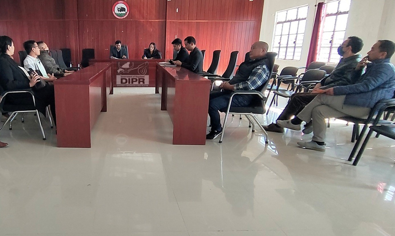 CONSULTATIVE MEETING HELD AT TSEMINYU | DIPR Nagaland-Department of Information & Public ...